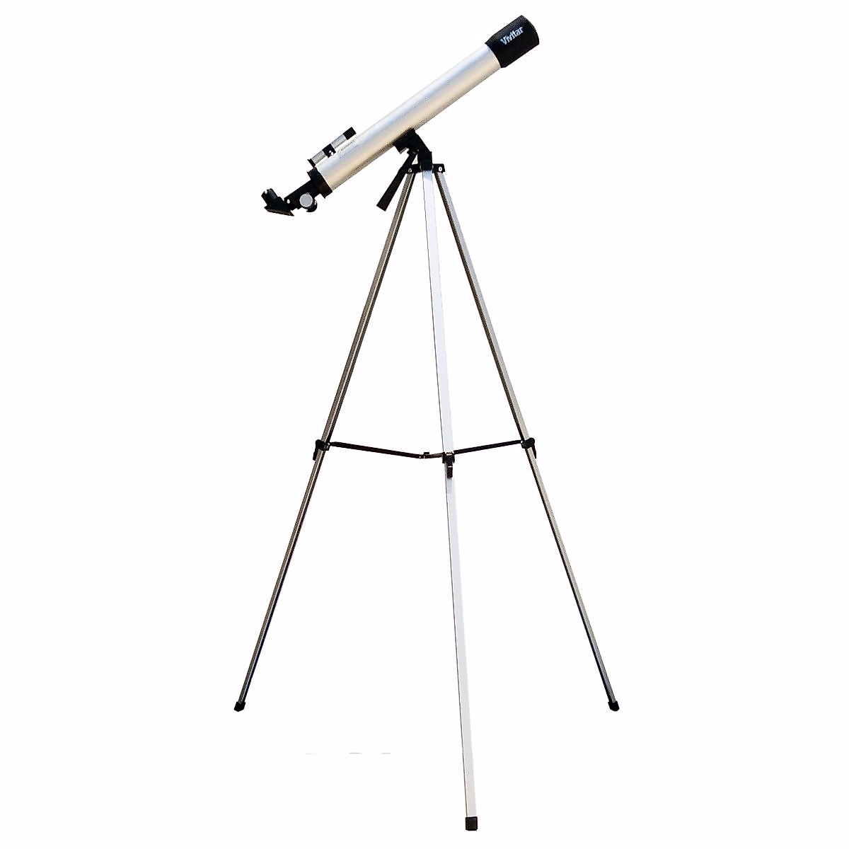 Vivitar TEL50600 60X/120X Telescope Refractor with Tripod (Black)