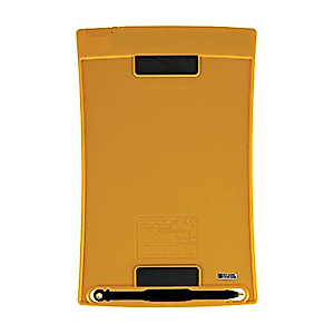 Boogie Board Jot Reusable Writing Tablet for Adults, 8.5" Digital Notebook with Instant Erase, Digital Notepad with Magnets, Note Taking Tablet for Work or School, Gold