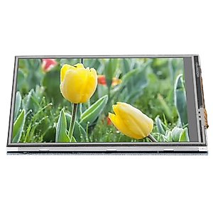 Jopwkuin 3.5inch Monitor, Sensitive Touchscreen Standard Professional for Raspberry Pi 4B for Daily Work Study
