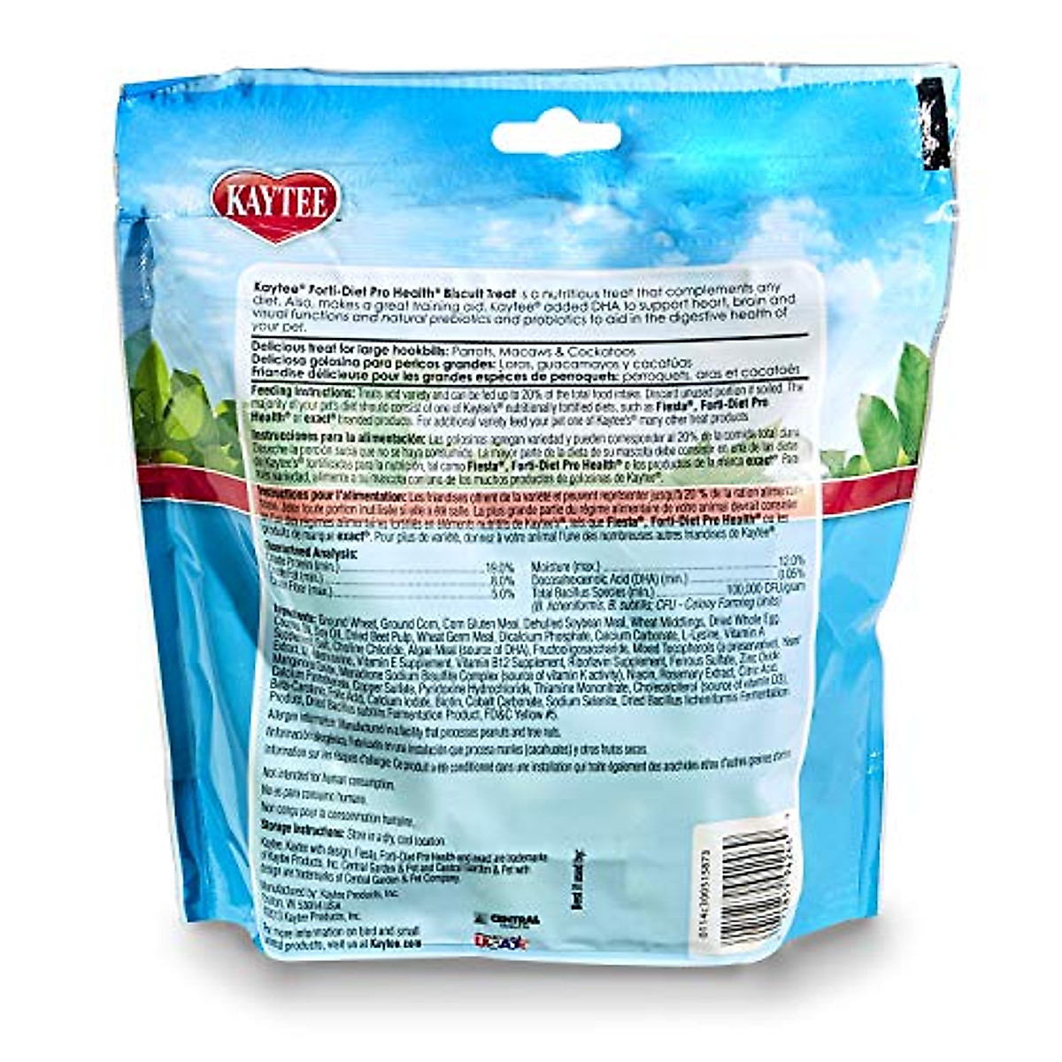 Kaytee Biscuit Parrot Treat 10 oz