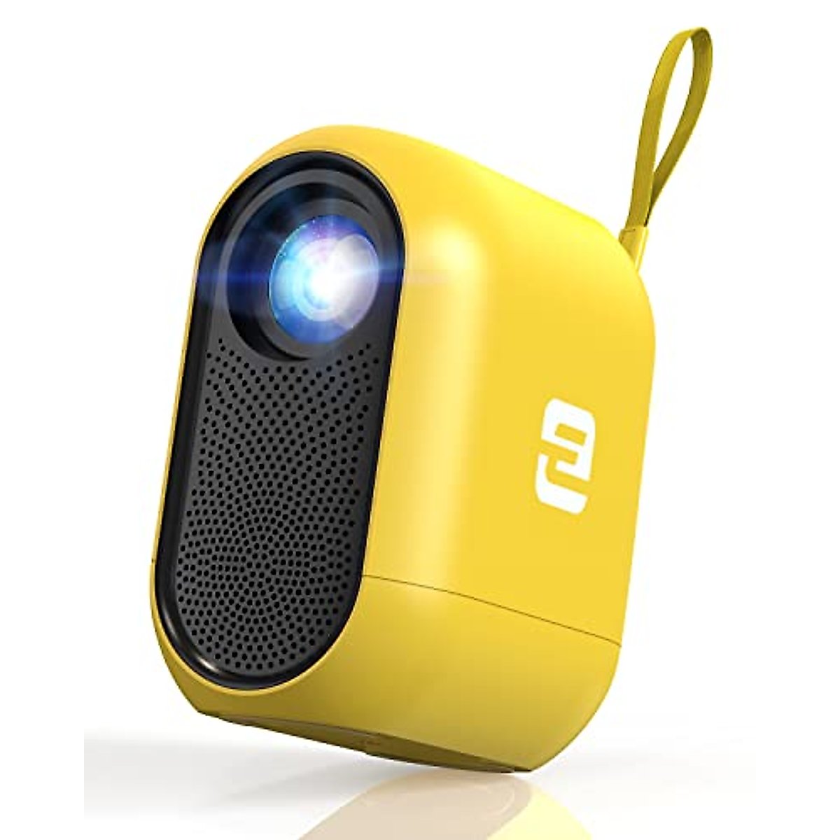 Mini Projector, ETOE D1 EVO Android 9.0 Projector, Video Projector with ESPN, Prime Video, YouTube, 5G WiFi & Bluetooth, Keystone Correction, Compatible with iOS/Android/Windows/USB/HDMI