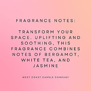 Mini Pet Friendly Mini Candle | Pet Safe Candle | All Natural Candle | Non-Toxic Candle | Pet Odor Eliminator | Pure Soy Candle | Dog & Cat Safe Candle | 2 oz (Bergamot Sunrise)