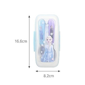 Frozen Elsa Fork and Spoon Flatware Set with Case