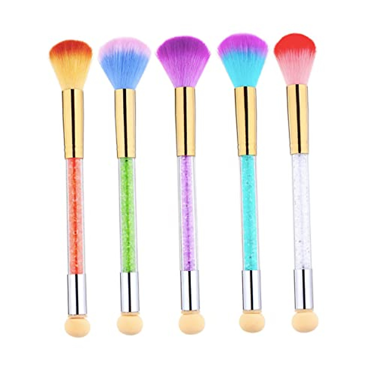 FRCOLOR 1pc builder drawing brush nail dotting pen nail art DIY brush nail brushes nail art brushes poly extension brush nail drill drawing pen nail molding gel cleaning brush dual purpose