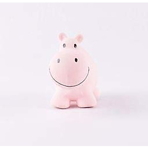 Tikiri Hippo Natural Rubber Teether Rattle N Bath Toy, 1 EA