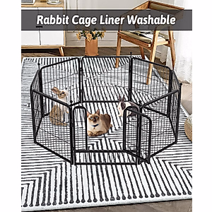 BNOSDM 79" X 55" Washable Bunny Cage Liners Large Rug for Rabbits Large Non Slip Pad for Bunnies Resuable Rabbit Liner for Chinchillas Cats Guinea Pigs Ferrets Dogs
