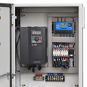 PowMr 60a Charge Controller - Solar Panel Charge Controller 12V 24V, Max 48V 1560W Input Adjustable Parameter LCD Display Current / Capacity and Timer Setting ON/Off with 5V Dual USB