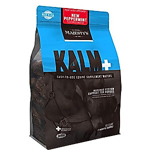 Majestys Kalm Horse / Equine Peppermint Wafers 60 Day Supply