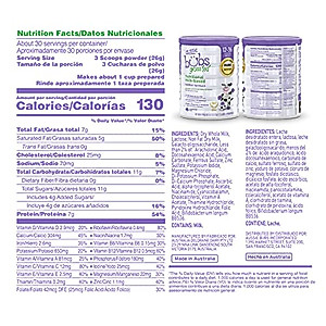 Aussie Bubs Grass Fed Nutritional Milk-Based Toddler Formula, For Kids 12-36 months, Made with Non-GMO Organic Milk, 28.2 oz