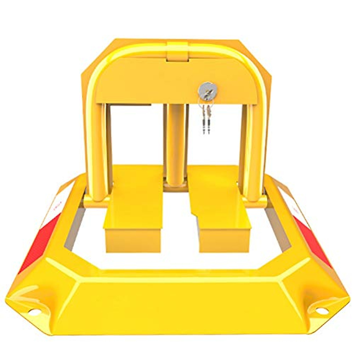 Parking Bollards with Lock,Private Car Parking Latch Space Lock,Easy Installation,Car Park Driveway Guard Saver,Protect Your Parking Space