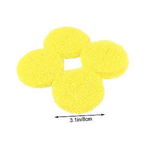 DOITOOL 12pcs Drain Sponge Filter Bathtub Strainer Anti-Clogging Filter Kitchen Filter Hair Catcher Anti-Clogging Sewer Colanders Sink Kitchen Supplies