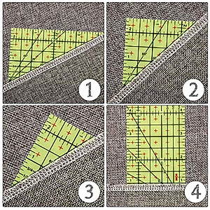 2 Pieces 2021 New Inches Hot Hem Sewing Ruler Hot Iron Ruler Hot Hemmer Pressing Tool Heat Resistant Ruler Sewing DIY Tools Measuring Quilting Press Handmade for Electric Iron Home Clothing Making()