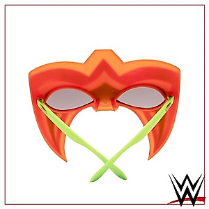 Sun-Staches Ultimate Warrior Sunglasses, WWE Costume Accessory, UV 400, One Size Fits Most