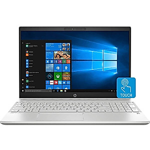 2021 Newest HP 15.6" FHD Touchscreen Business Laptop 10th Gen Intel Quad Core i5-1035G1, 16GB RAM 512GB SSD WiFi, HDMI, Onlineclass, Webcam Windows 10 Pro | 32GB PCS USB Card