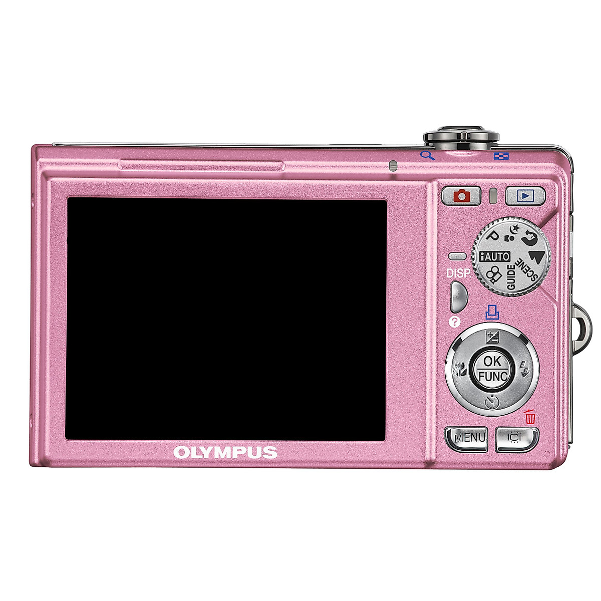 OM SYSTEM OLYMPUS FE370 8MP Digital Camera with 5x Optical Dual Image Stabilized Zoom (Pink)