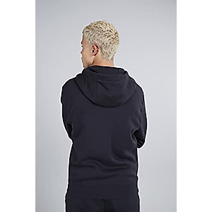 Nike Men's Sportswear Club Fleece Full Zip Hoodie, Fleece Zip-Up Hoodie Men, Black/Black/White, L-T
