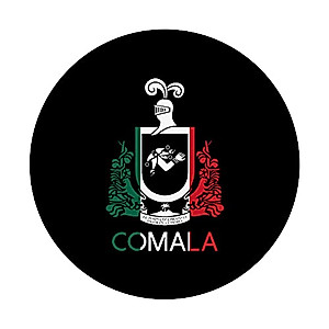 Comala Colima Estado De Mexico Escudo Eagle Aguila PopSockets Swappable PopGrip