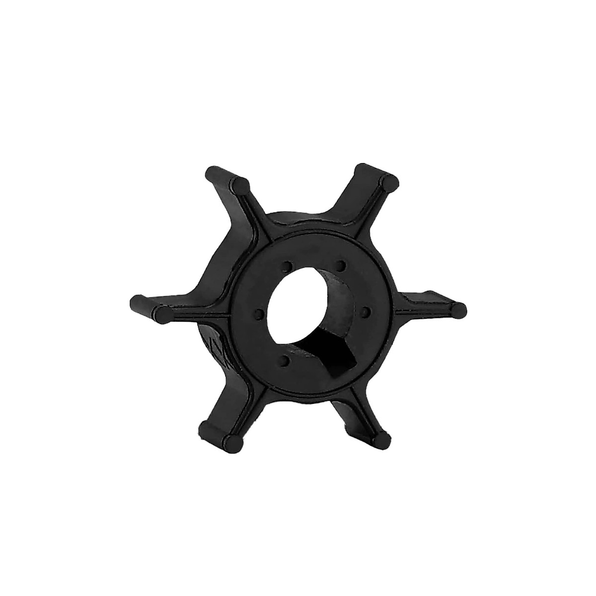 WINGOGO Water Pump Impeller 6E0-44352-00 6E0-44352-003 Replacement for Yamaha Outboard 4 5 6 HP F4 F6 Boat Motor Engine Parts Sierra 18-3073 6E0-44352-00-00 6EO-44352-00 47-96305M