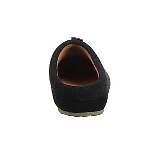 Acorn mens Algae-infused Recycled Parker Hoodback Slipper, Black, 9 10 US