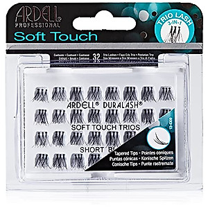 Ardell Soft Touch Trio Individuals Knotted, Short Black
