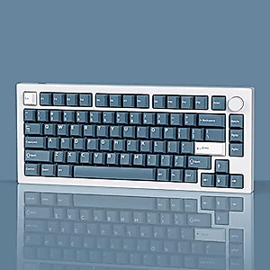 DROP DCX Permafrost Keycap Set, Doubleshot ABS, Cherry MX Style Keyboard Compatible with 60%, 65%, 75%, TKL, WKL, Full-Size, 1800 layouts and More