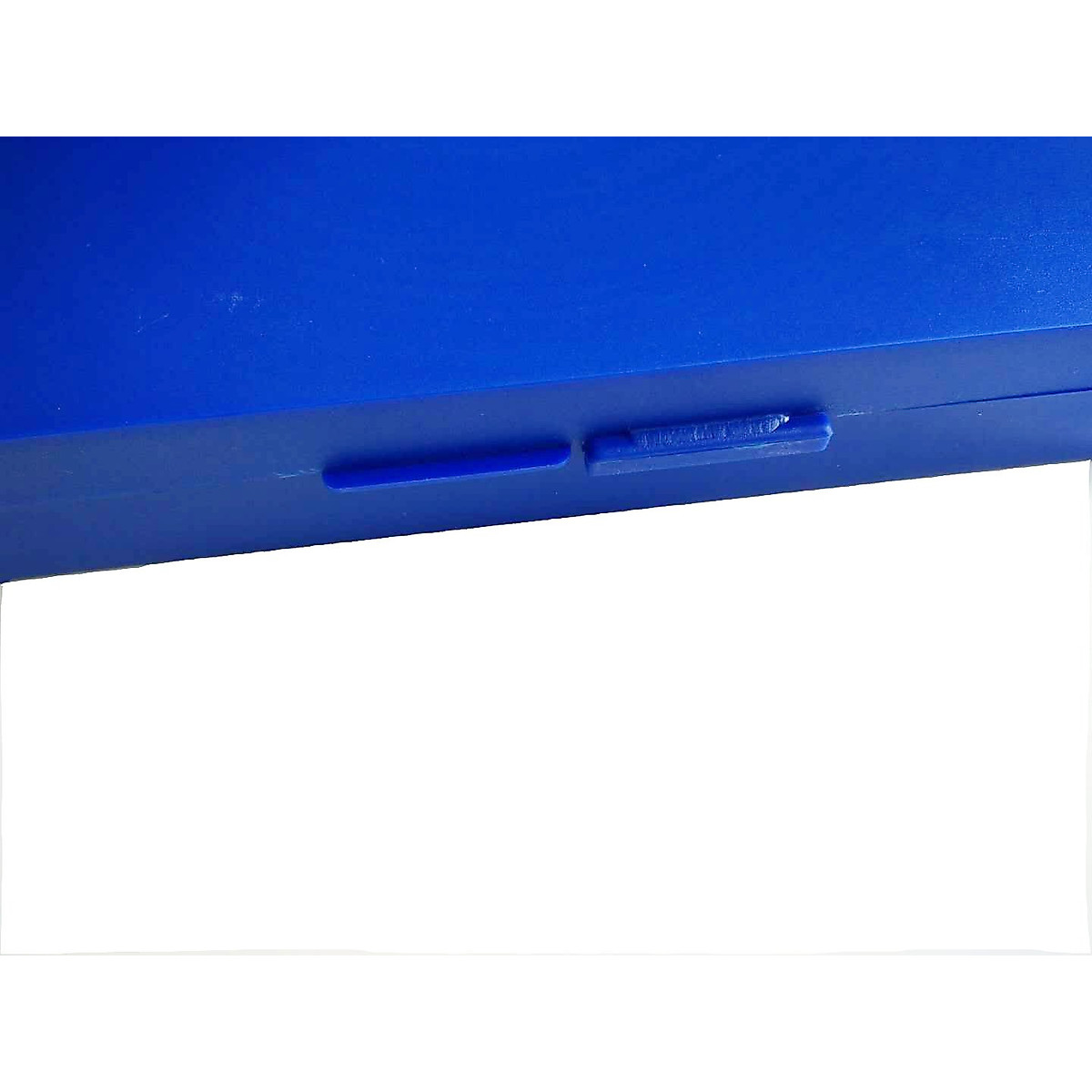 50-Place Microslide Slide Microscope Box Colors, Blue, Green, Orange, White(Pack of 4)