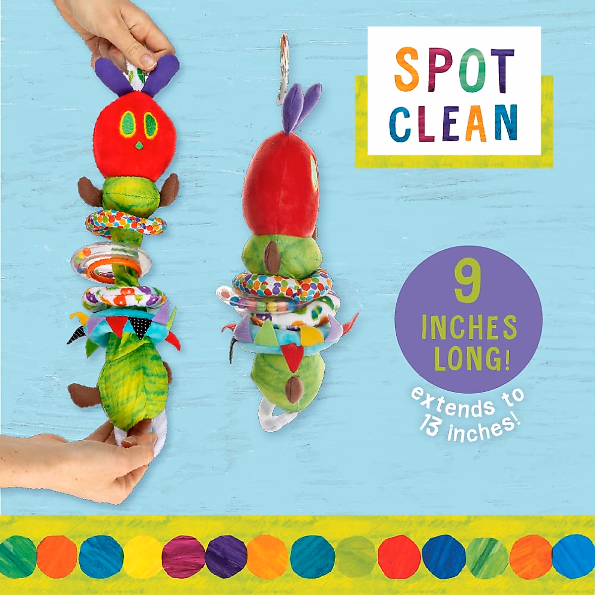 World of Eric Carle, The Very Hungry Caterpillar Activity Toy, Jiggle Caterpillar