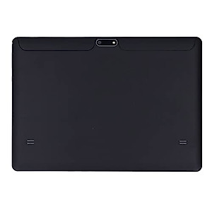 10.1in Tablet, Octa Core 0.3MP Front 2MP Rear CNC High Gloss Edge Body Touchscreen Tablet with USB Cable for Study (US Plug)