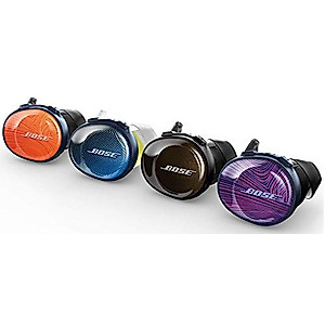 Bose SoundSport Free, True Wireless Earbuds, (Sweatproof Bluetooth Headphones for Workouts and Sports), Ultraviolet with Midnight Blue (Renewed)