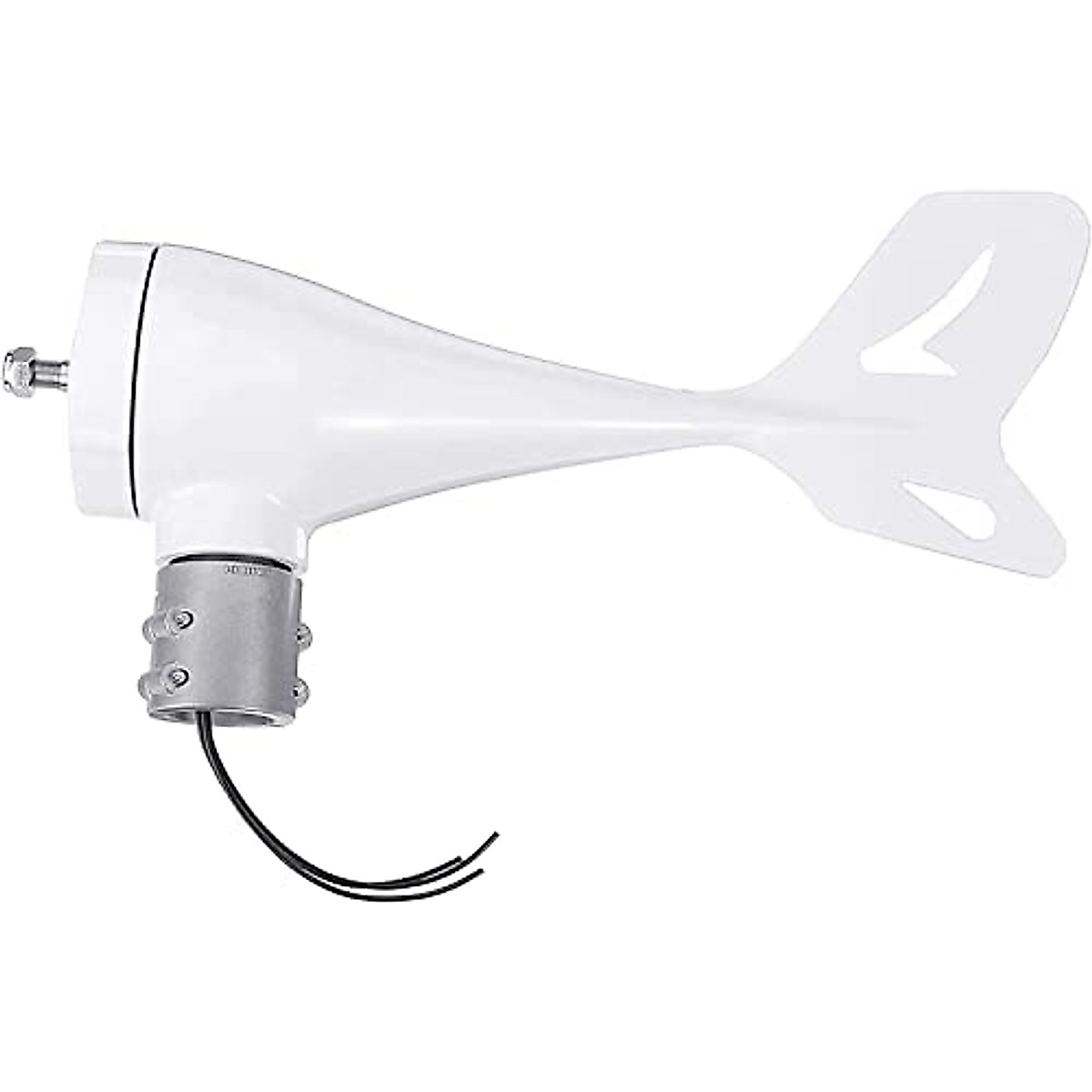 SZYARA 2000W Wind Turbine Generator Kit 8 Blades Low Noise Horizontal Wind Turbine with Charge Controller for Home Garden Use(White),12v