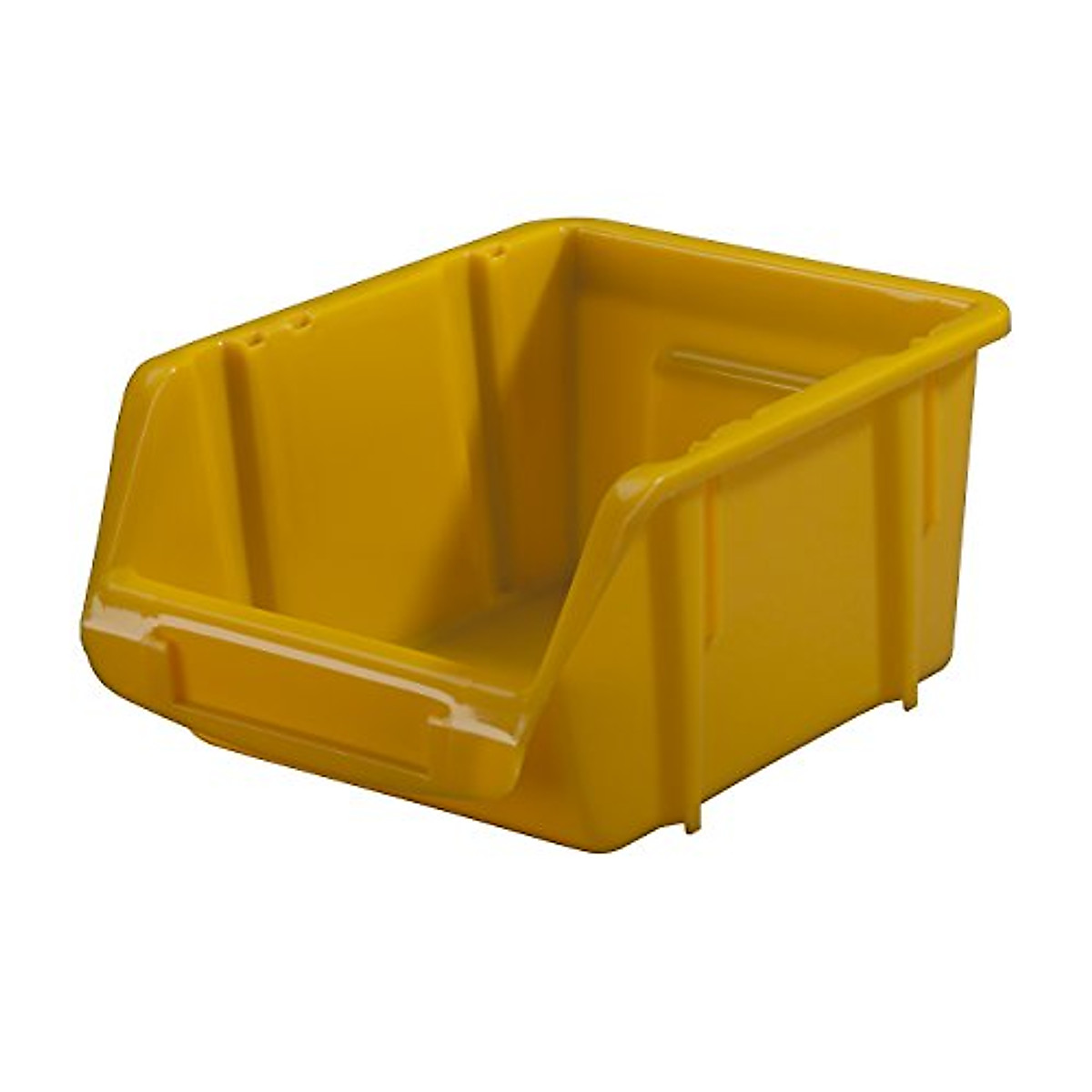 Stack-On BIN-1507 Parts Storage Organizer Bin, Small, Yellow