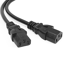 2Pack UPS Server Y Splitter C14 to 2 x C13 Power Adapter Cable Cord