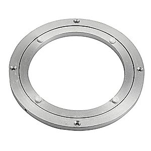 BlueNatHxRPR 8 Inch/200mm Lazy Susan Base Only Lazy Susan Bearing Only Rotating Turntable Bearing Round Table Swivel Base for Glass Granite or Wood Kitchen Ding Table