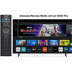 Universal Remote Control, XRT140 Smart TV Remote Compatible with VIZIO All LED LCD HD 4K UHD HDR Smart TVs