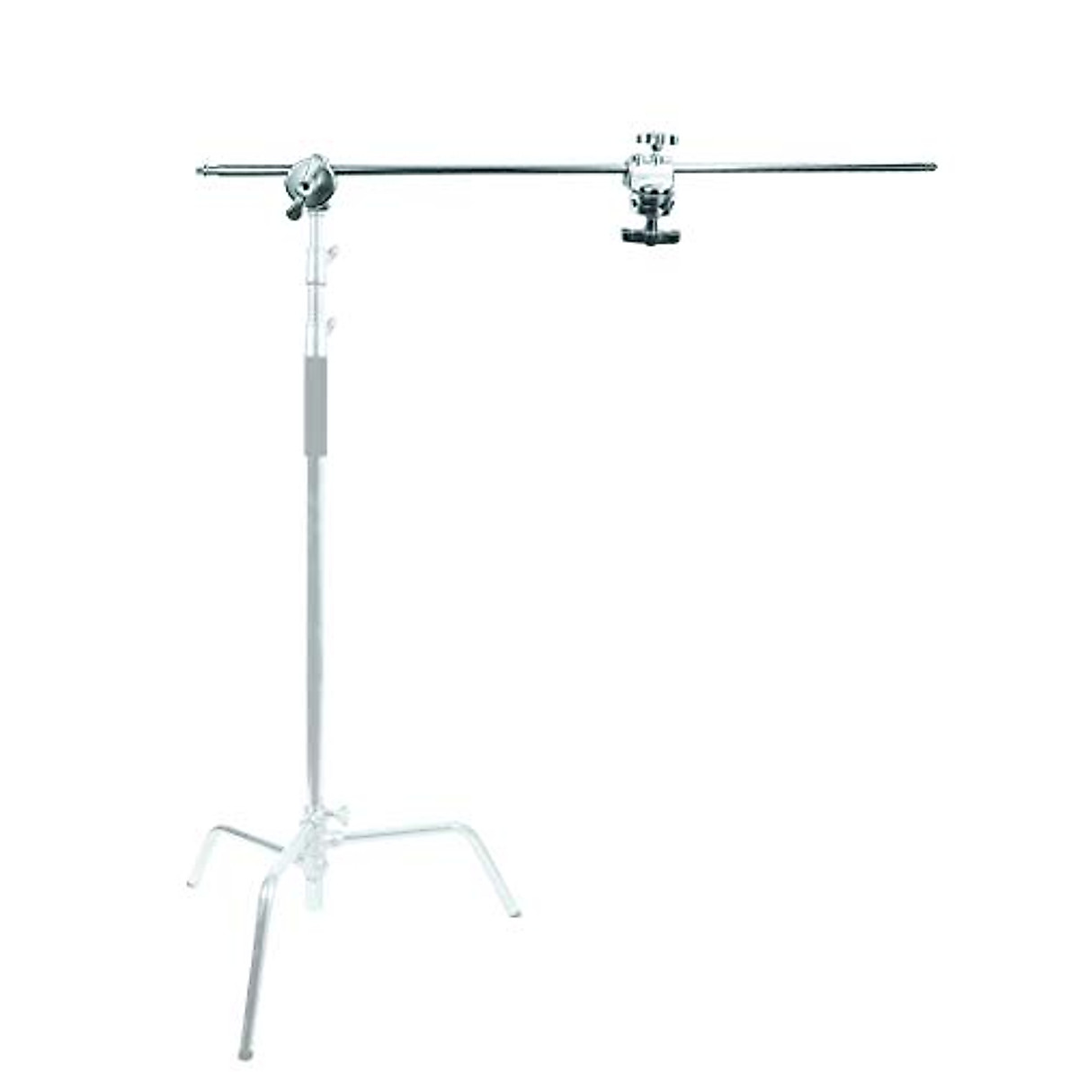 PHOCUS 42 inch Extension Grip Boom Arm with 2 Pieces Swivel Grip Heads for Light Stand Reflector Flag and Other Studio Video Photography Equipment