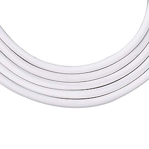 Sqrmekoko Audio Cord Compatible with Sony WH-1000XM5 WH-1000XM4 WH-1000XM3 WH-1000XM2 MDR-1000X MDR-100AAP WH-XB910N WH-XB700 WH-H910N WH-H900N WH-H810 Noise Cancelling Wireless Headsets (White)