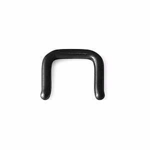 Titanium Septum Retainer 10g 10 Gauge Black
