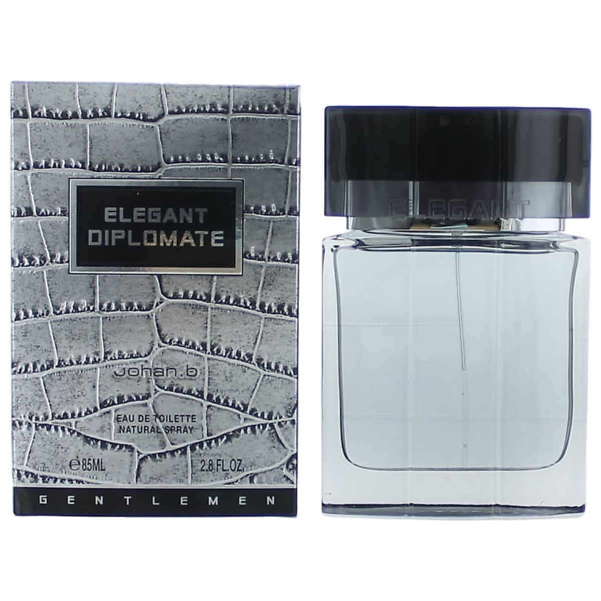 Johan B. Elegant Diplomate Eau De Toilette Spray for Men, 2.8 Ounce