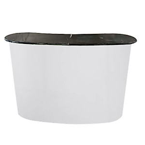 HuaShuani Portable Trade Show Podium Table, Portable Pop-Up Platform Reception Desk, Custom Pop-Up Promotion Retail Display Table, Suitable for Trade Show Presentation