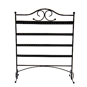 Mango Steam Jewelry Organizer for Hanging Earrings, Black