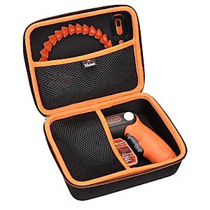Mchoi Hard Portable Case Compatible with BLACK+DECKER 4V MAX Cordless Screwdriver BDCSFL20C, Case Only