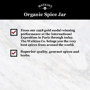 Watkins Gourmet Organic Spice Jar, Onion Powder, 2.8 Oz