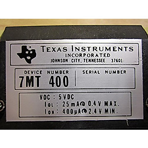 Texas Instruments 7MT 400 Parallel Output Module 7MT400