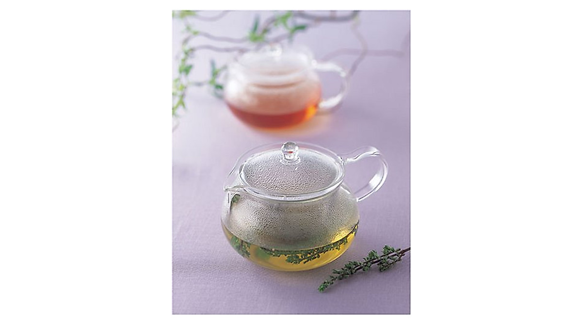 Hario 'ChaCha Kyusu Maru' Glass Teapot for Perfect Tea Brewing