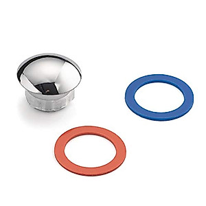 Moen 131099 Handle Cap Kit,Chrome