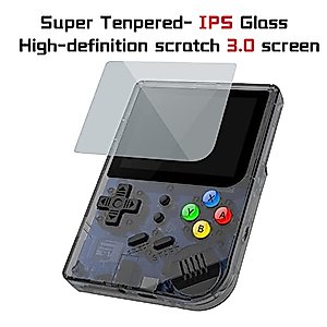 2021 Upgraded Opening Linux Tony System Handheld Game Console , Retro Game Console with 64G TF Card 5000 Classic Games 3 Inch IPS Screen