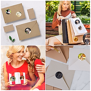 1000PCS Dog Stickers Adorable Puppy Stickers Cat Stickers Realistic Cute Kitten Roll Stickers for Party Favor Holiday Envelope Seal Stickers Classroom Reward Stickers 2Rolls