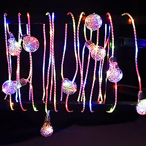 String Lights, 39FT 150LED Globe Christmas Lights, Indoor Outdoor Colorful Patio Lights with Plug & Remote, Waterproof Rope Lights, Globe String Lights for Christmas Wedding Garden Party Patio…