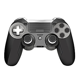 PS4 Elite Wireless Controller with Back Paddles,Dual Vibration Elite PS4 Modded Game Controller for Play Station 4 with Speaker and 3.5mm Audio Headphone Jack