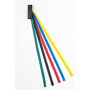 Superior Essentials Genuine Leather Multi Page Magnetic Attachable Bookmark with 5 Multi-Colored Bookmarks-Great for Bibles-Magnetic Hold Makes This The only Bookmark That Will Never Fall Out